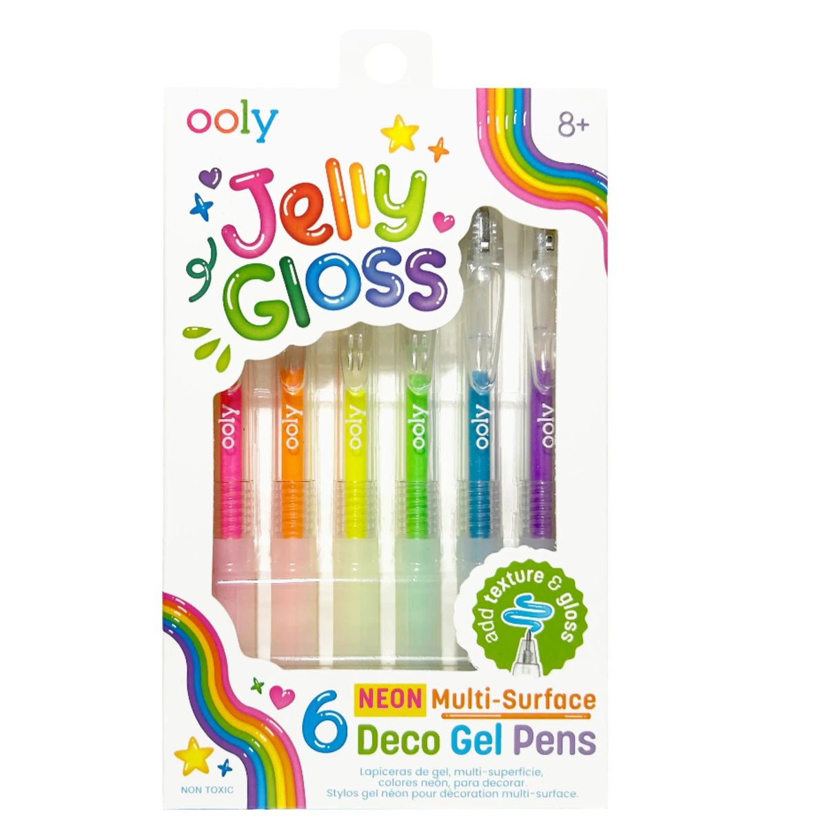 Jelly Gloss: Neon Multi-Surface Deco Gel Pens — Child's Play Toys Store