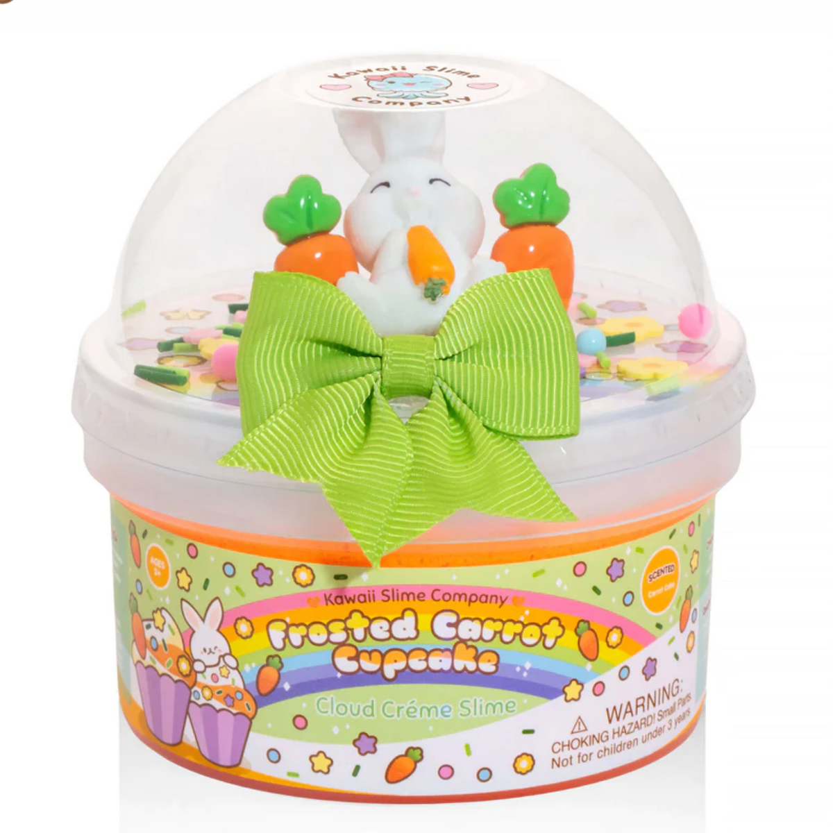 Frosted Carrot Cupcake Slime — Child's Play Toys Store