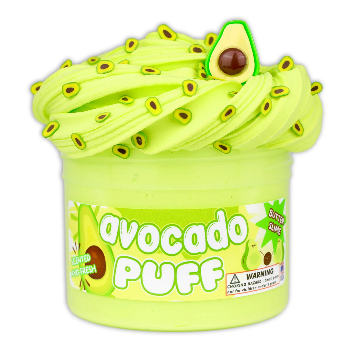 Avocado Puff Slime — Child's Play Toys Store