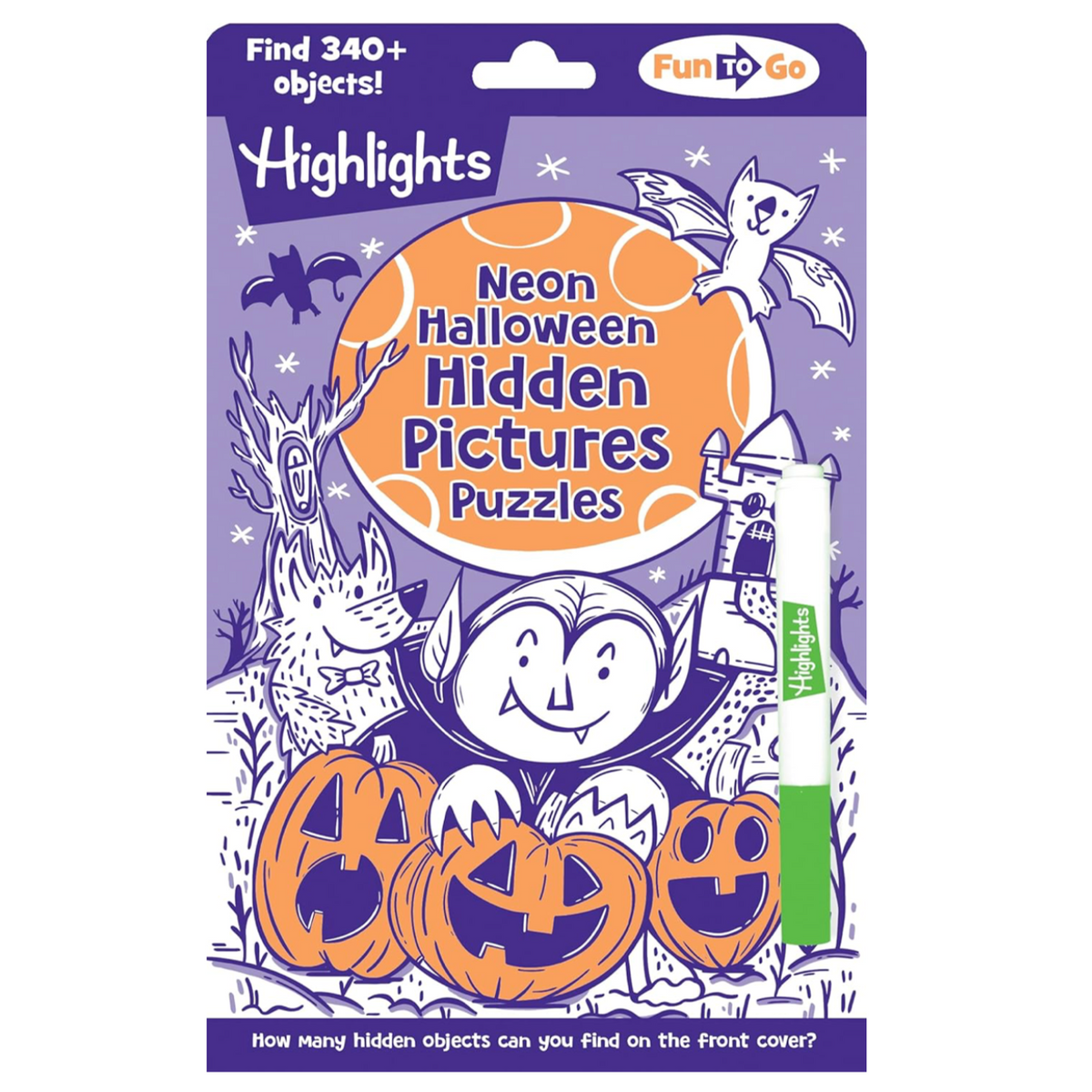 Neon Halloween Hidden Pictures Puzzles — Child's Play Toys Store