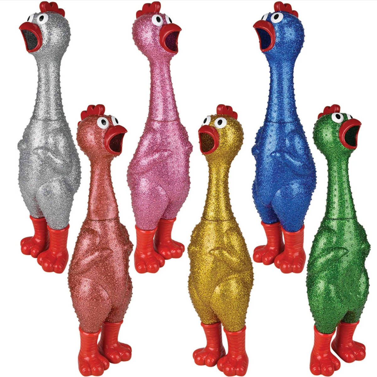 Giant Sparkle Rubber Chicken — Child's Play Toys Store