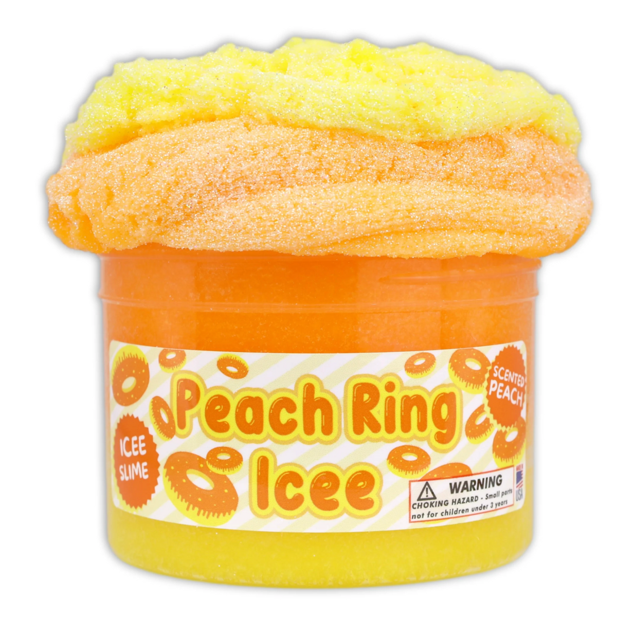 Peach Ring Icee Slime — Child's Play Toys Store