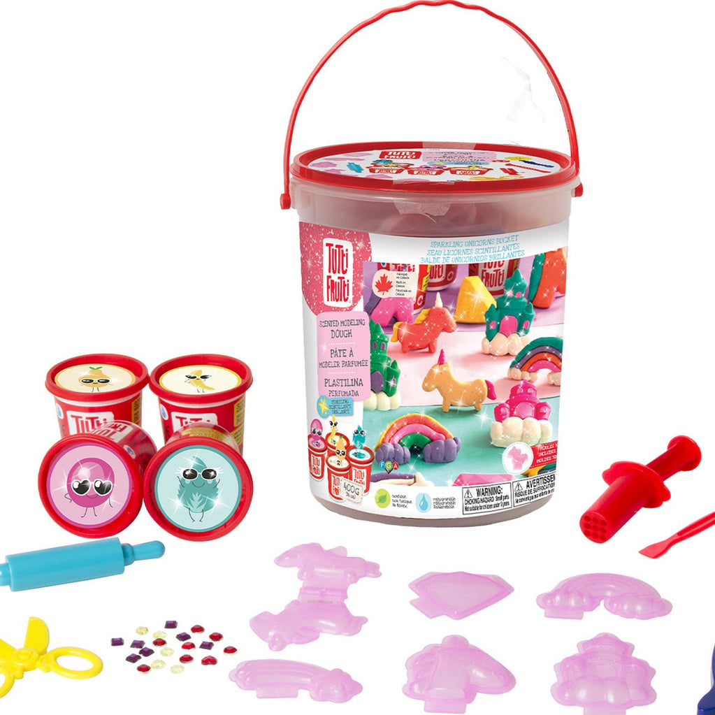 Tutti Frutti Dough Kit - Sparkling Unicorns Bucket — Child's Play Toys ...