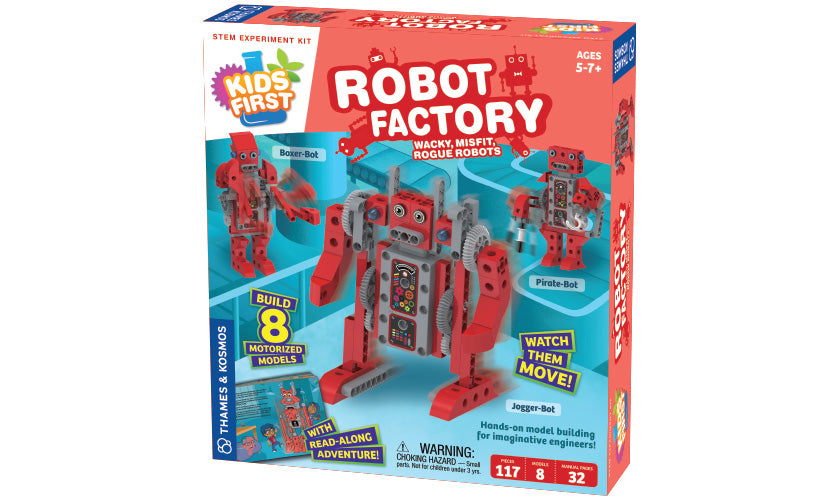 Kids First Robot Factory: Wacky, Misfit, Rogue Robots — Child's Play ...
