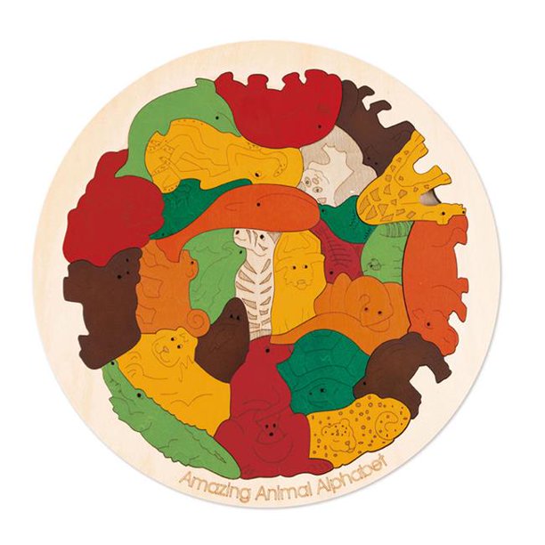 George Luck Amazing Animal Alphabet Puzzle — Child's Play Toys Store